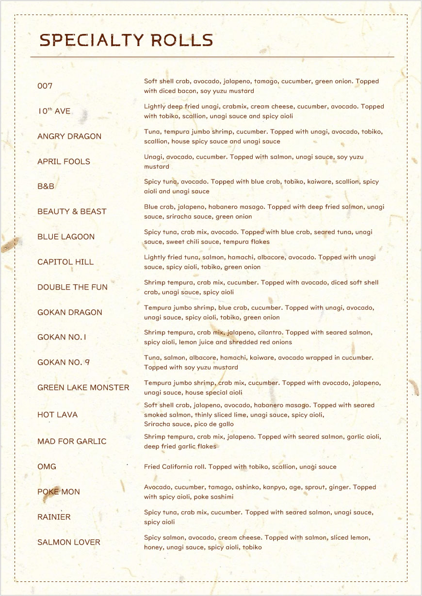 Gokan Sushi & Katsu House